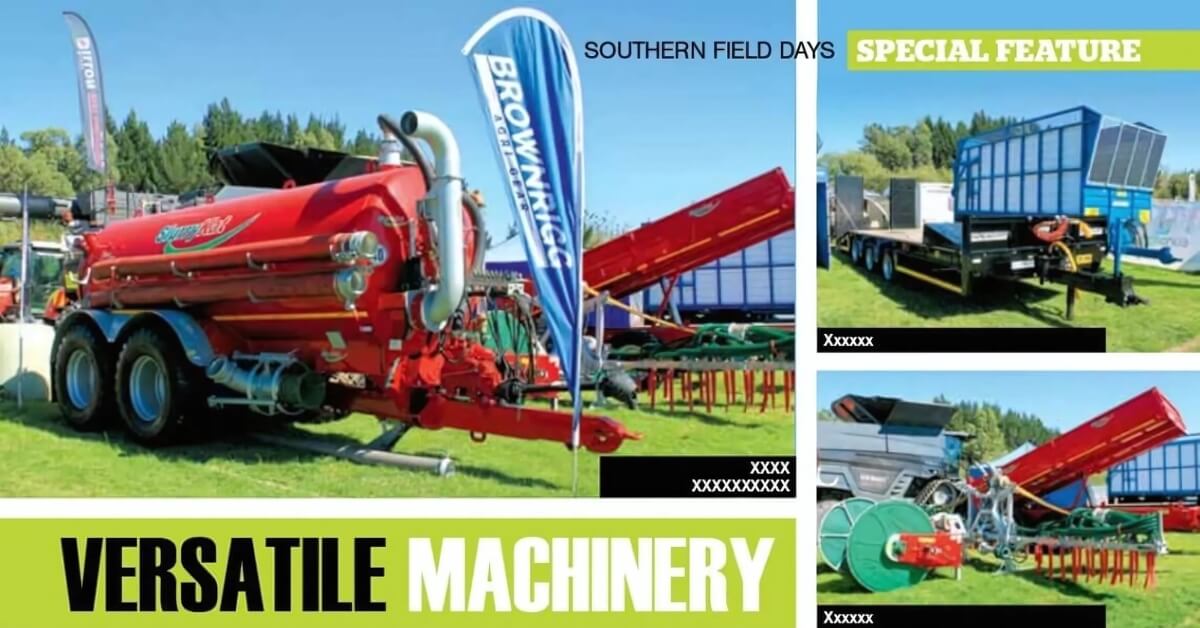 Southern Field Days Special Feature - Brownrigg Agri Gear